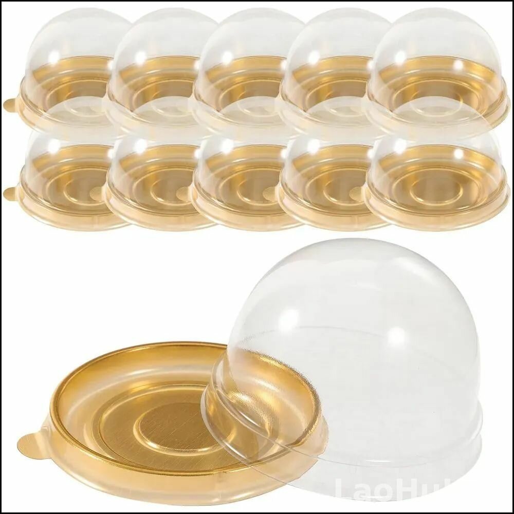 Эксклюзивные купола 50 штук для пирожных и мыла, прозрачные