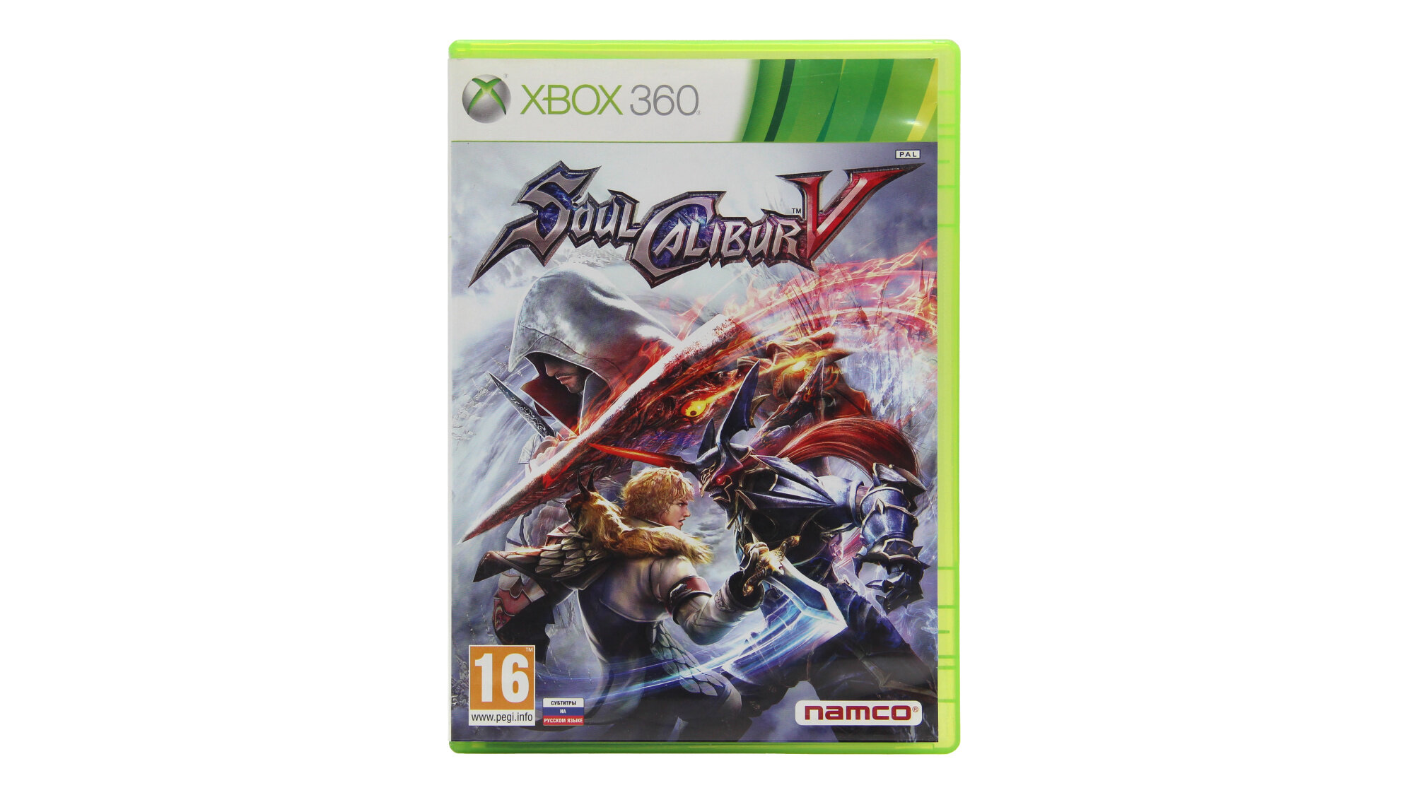 Игра Soulcalibur 5 (V) (для Xbox 360, с русскими субтитрами)