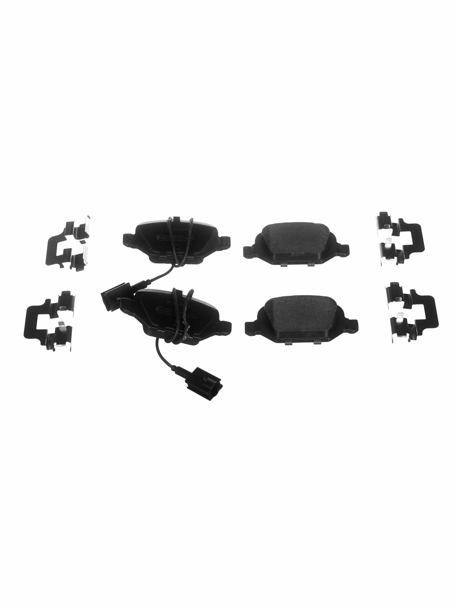 Колодки тормозные дисковые задние ZF RUSSIA (GDB1384ZFR)