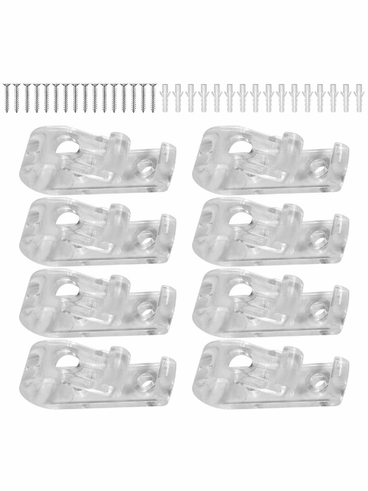 Крюк для крепления Направляющей цепи Шнура Рулонных Штор с Винтами для Вертикальных Римских Штор