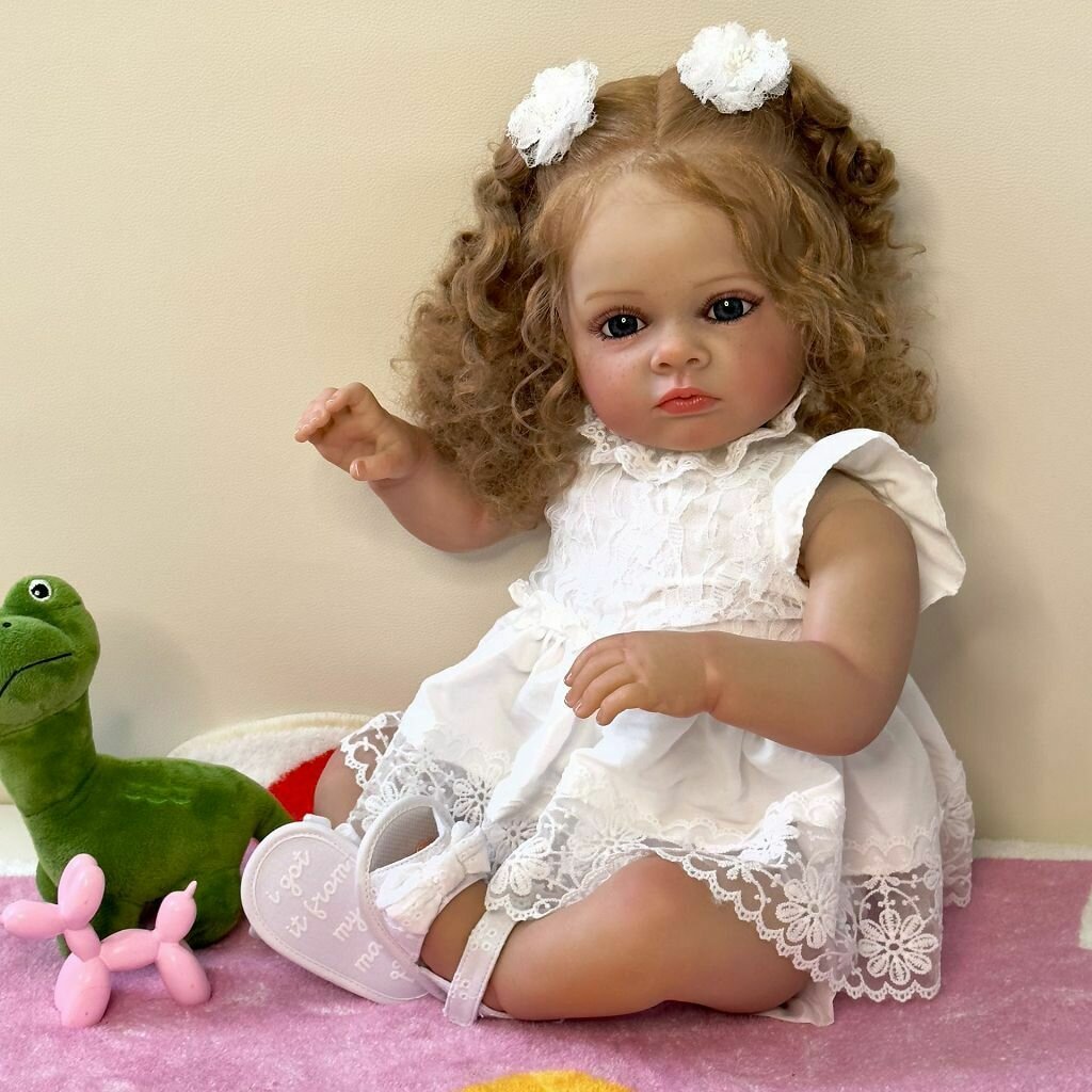 Кукла Реборн мягконабивная 60 см