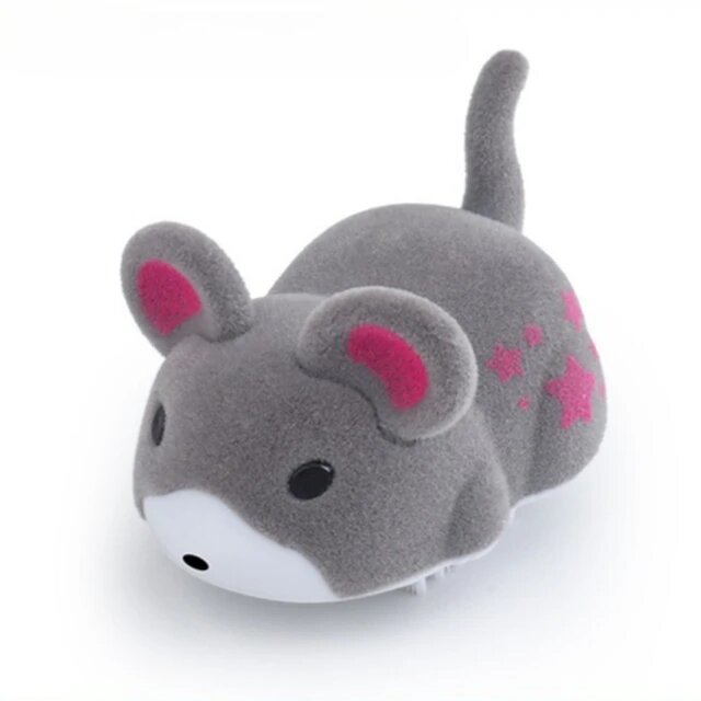 Интерактивная плюшевая игрушка «Кошка и мышь», умная бегающая электрическая игрушка для котят, автоматическая перезаряжаемая игрушка-мышь для кошек.