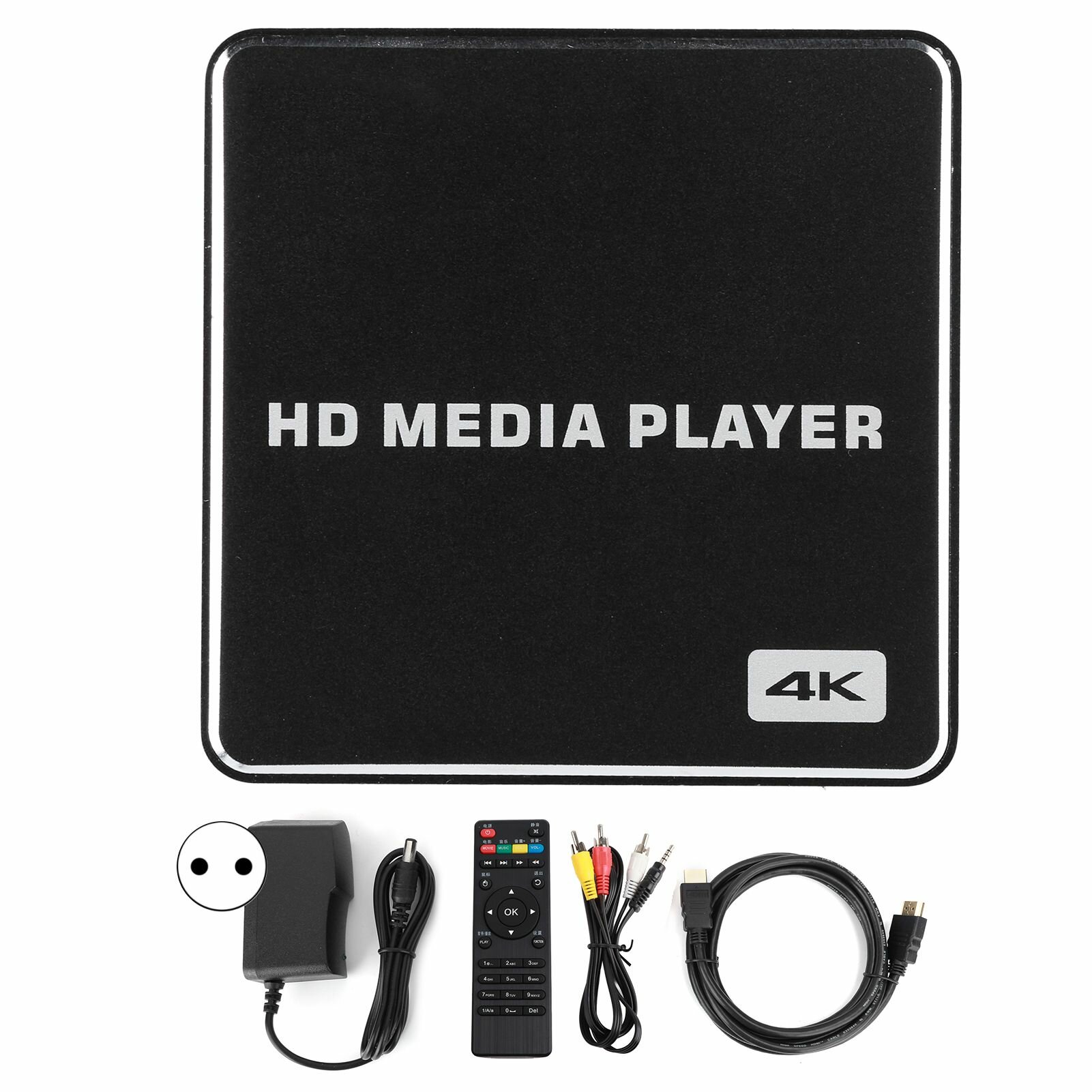 Медиаплеер Full HD 1080P 4K 100-240V