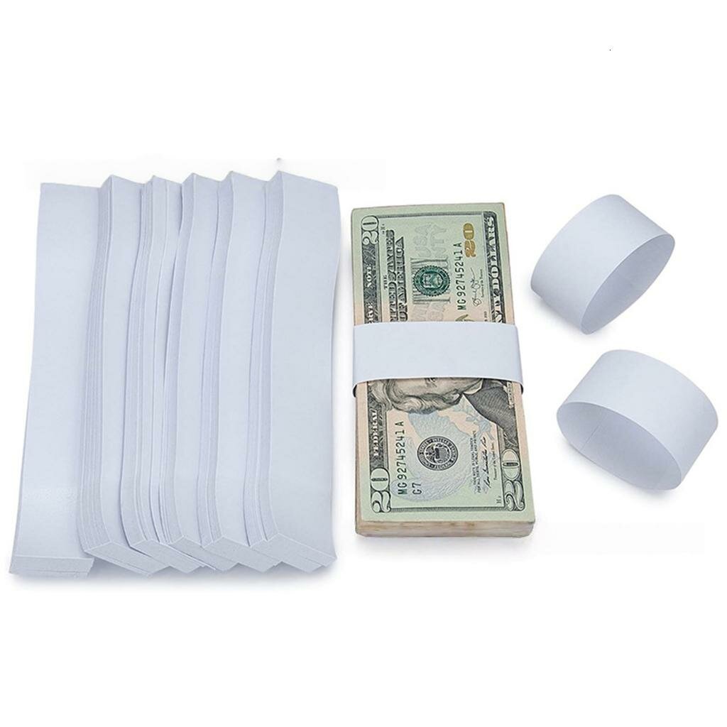 300 шт. Бумажные ленты для денег