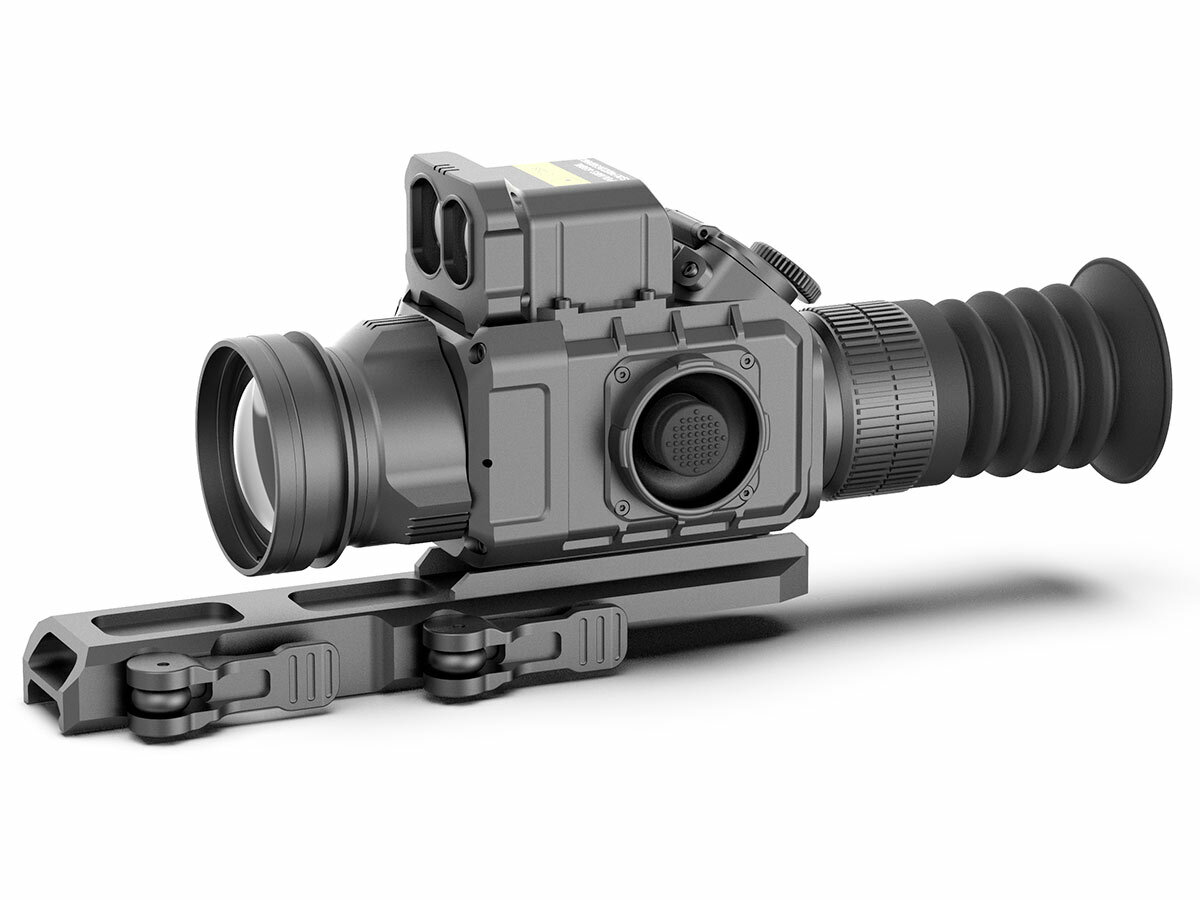 Тепловизионный прицел для охоты LZIRTEK Perun 635L, объектив 35мм, с дальномером