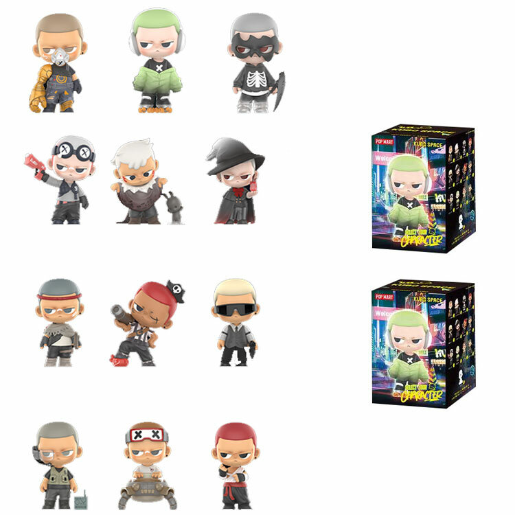 Фигурка унисекс POP MART KUBO Mystery Box, 2 шт.