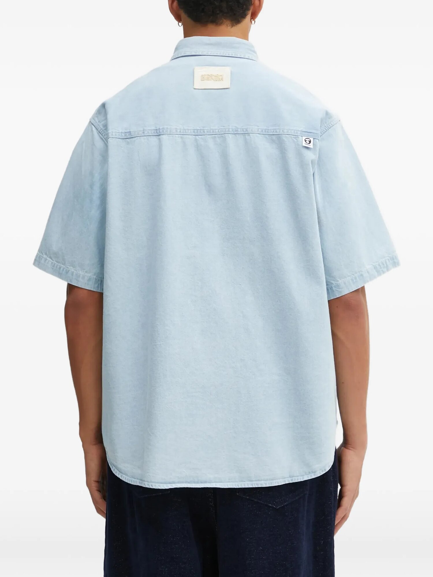 Рубашка AAPE BY A BATHING APE Now, размер 10, blue — фото 1