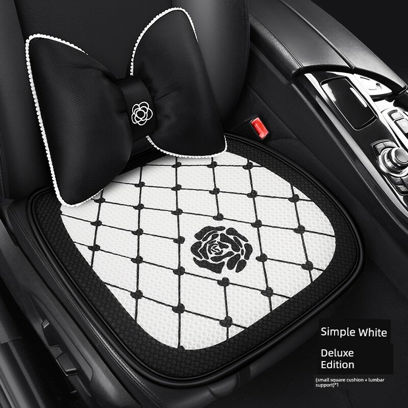 Универсальный всесезонный чехол для автомобильного сиденья, популярный в интернете, для женщин, подходит для седанов и