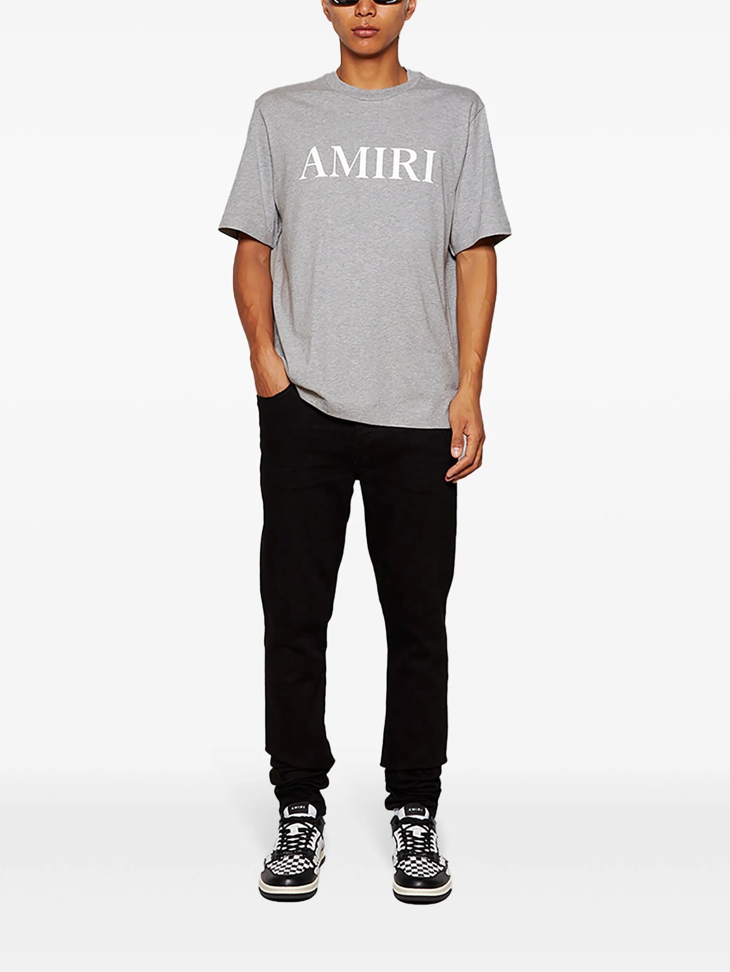 Футболка AMIRI, размер S, серый — фото 1