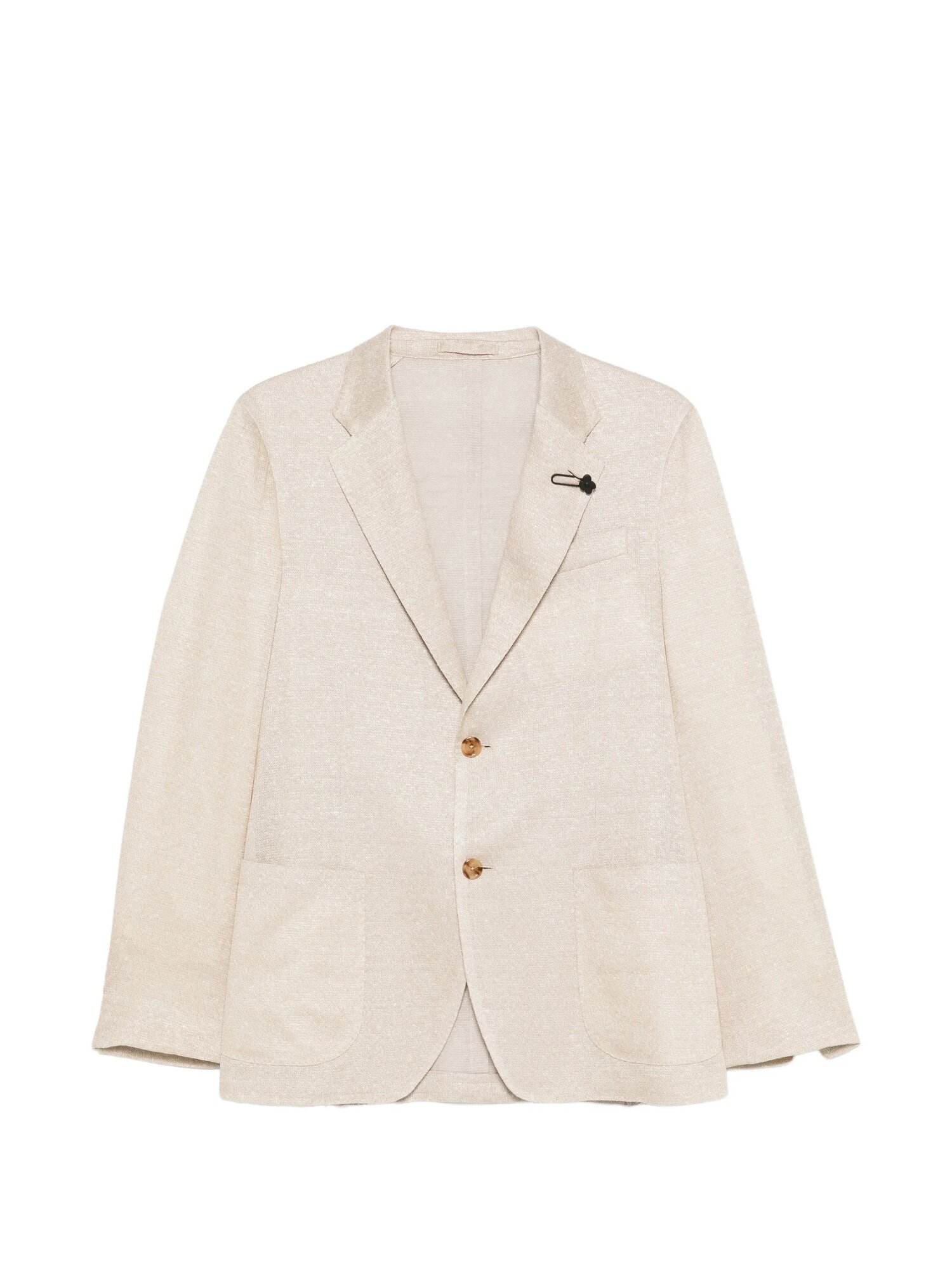 Пиджак Lardini Single-breasted blazer, размер 50, разноцветный