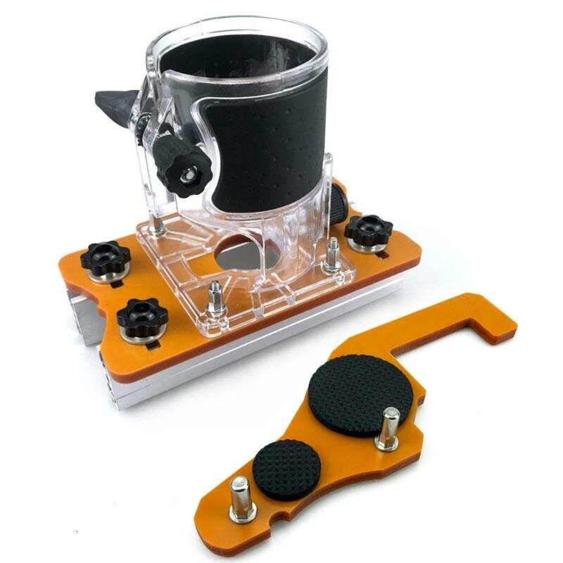 Пластина для фрезера 65 мм, 2 в 1, С прозрачным покрытием