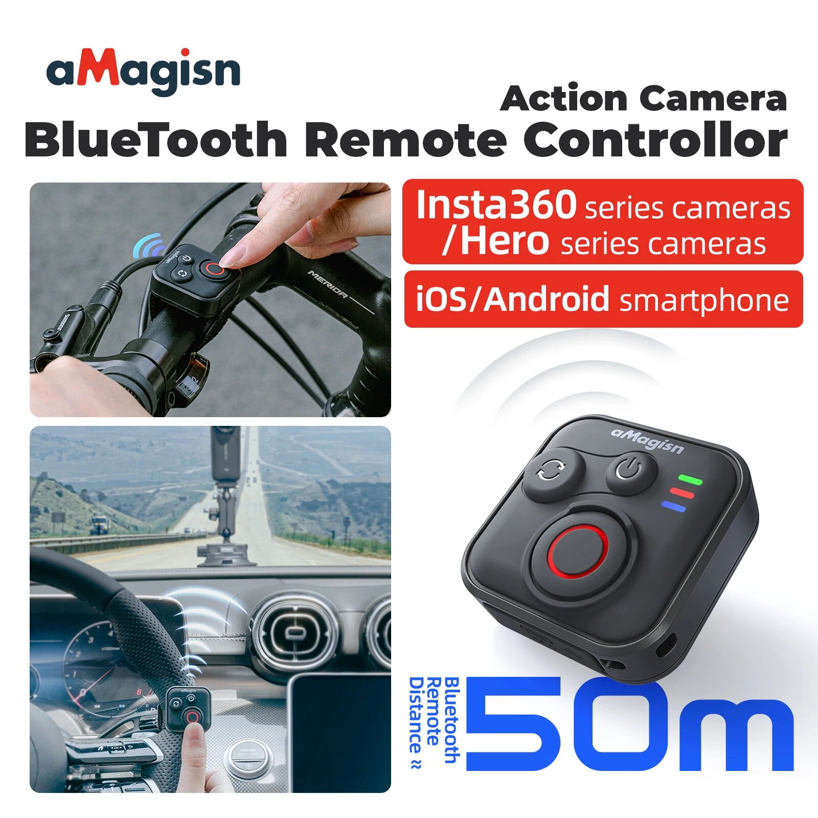 Беспроводной пульт MaxGO для Insta360 и GoPro