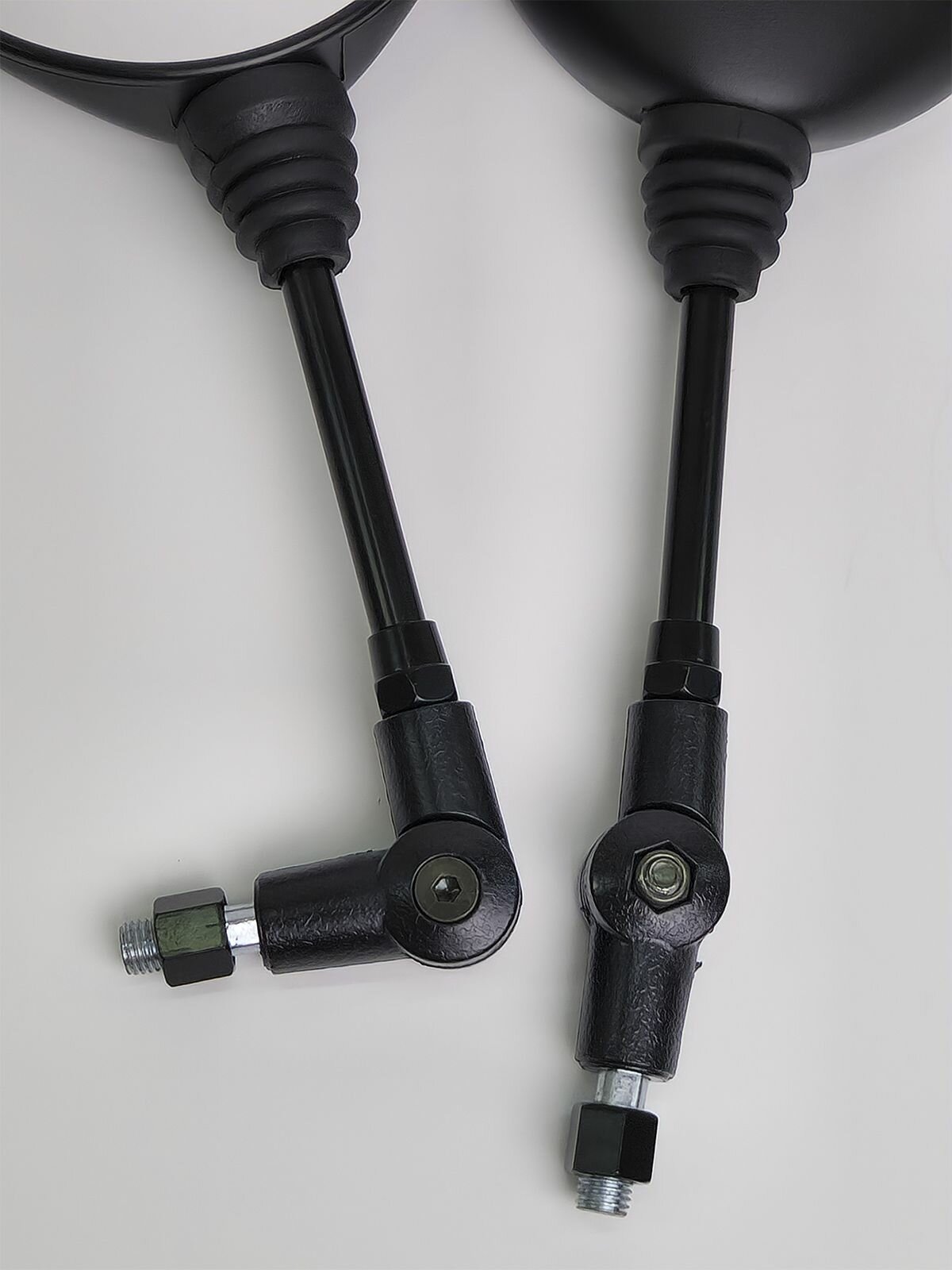 Зеркала заднего вида складные универсальные 10 мм пара для эндуро мотоциклов