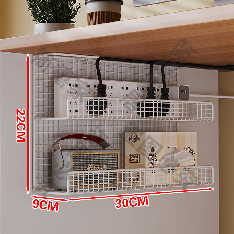 Органайзер для кабелей под столом, без сверления, стойка для шнуров, коробка для управления линиями, хранение электрических розеток, инструмент для управления кабелями на столе
