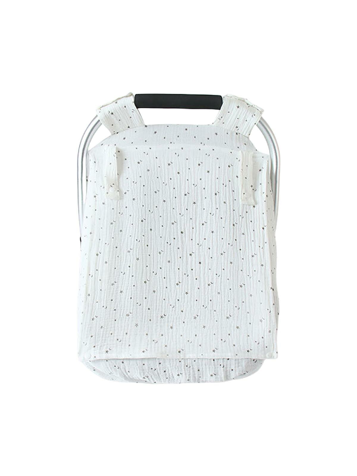 Мягкий и удобный чехол для детской люльки с дышащим окошком, однотонный чехол