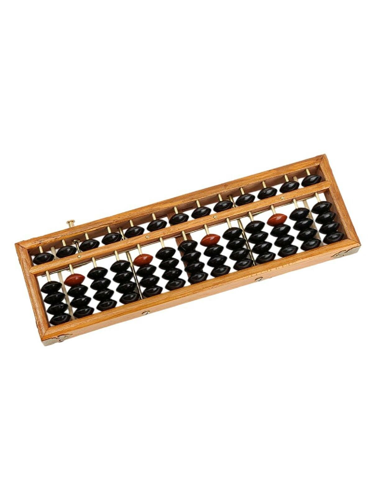 Детский инструмент для изучения математики 13-рядные счеты из древесно-пластиковой смеси