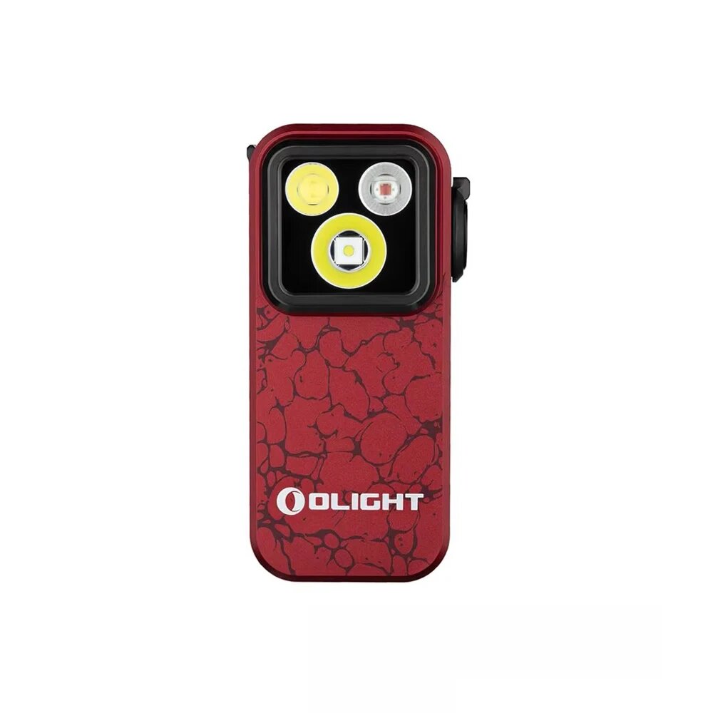 Olight Oclip Pro фонарик Красный, Molten Lava