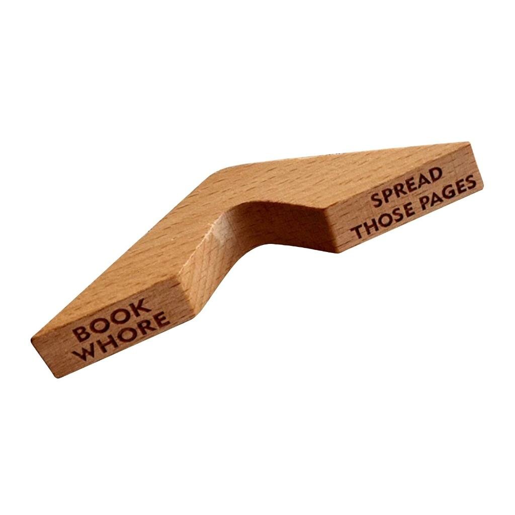 Деревянный держатель страницы книги, держатель страницы книги для большого пальца, деревянная отметка страницы книги для любителя книг
