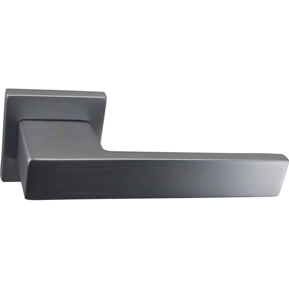 Дверные ручки Вантаж алюминиевые, матовый хром V87L-2 SL