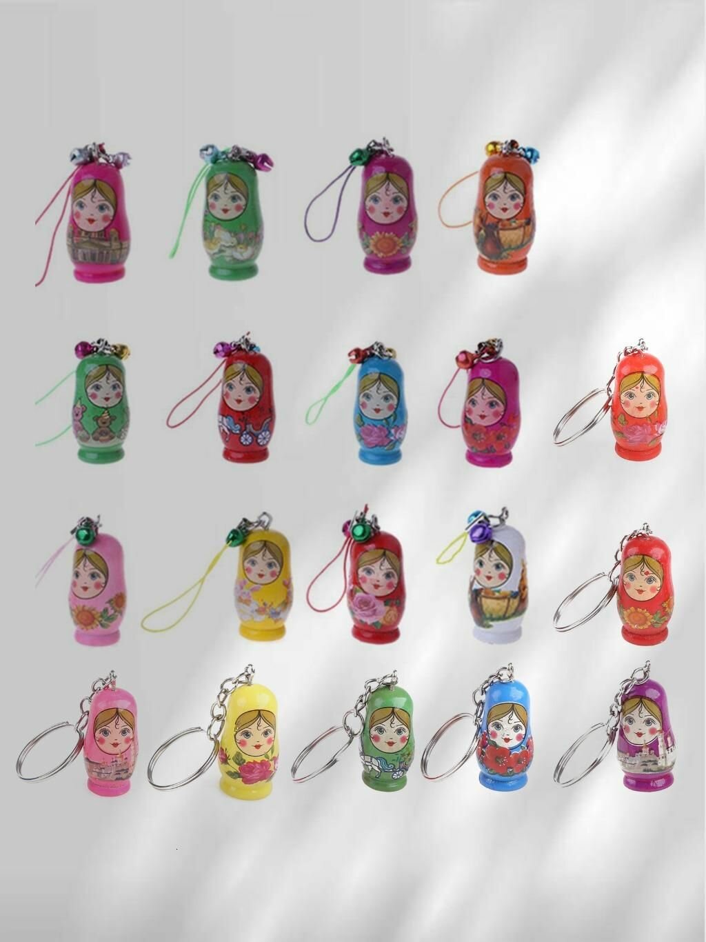 Матрёшка деревянная, Цвет