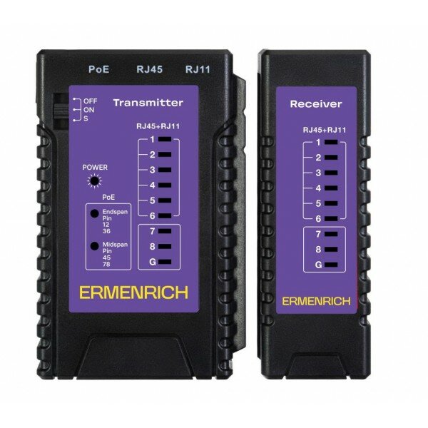 Кабельный тестер Ermenrich NetGeeks NP10