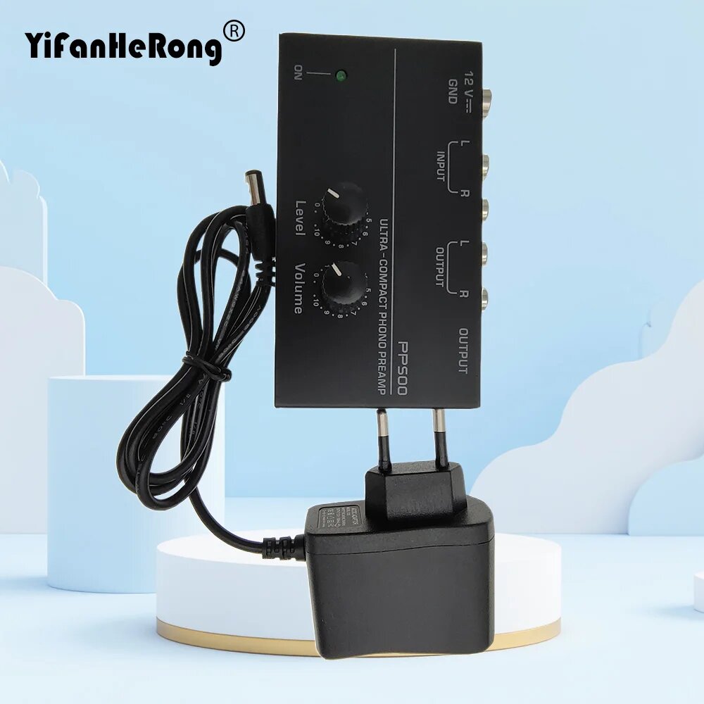 YiFanHeRong PP500 Предусилитель для виниловых проигрывателей with EU Plug