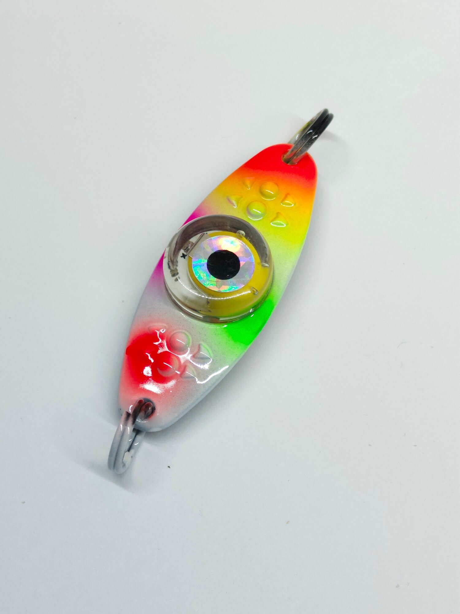 Блесна Willmans мигающая (моргалка) светодиодная, триколор, 48мм, 7 гр, цвет #14UV