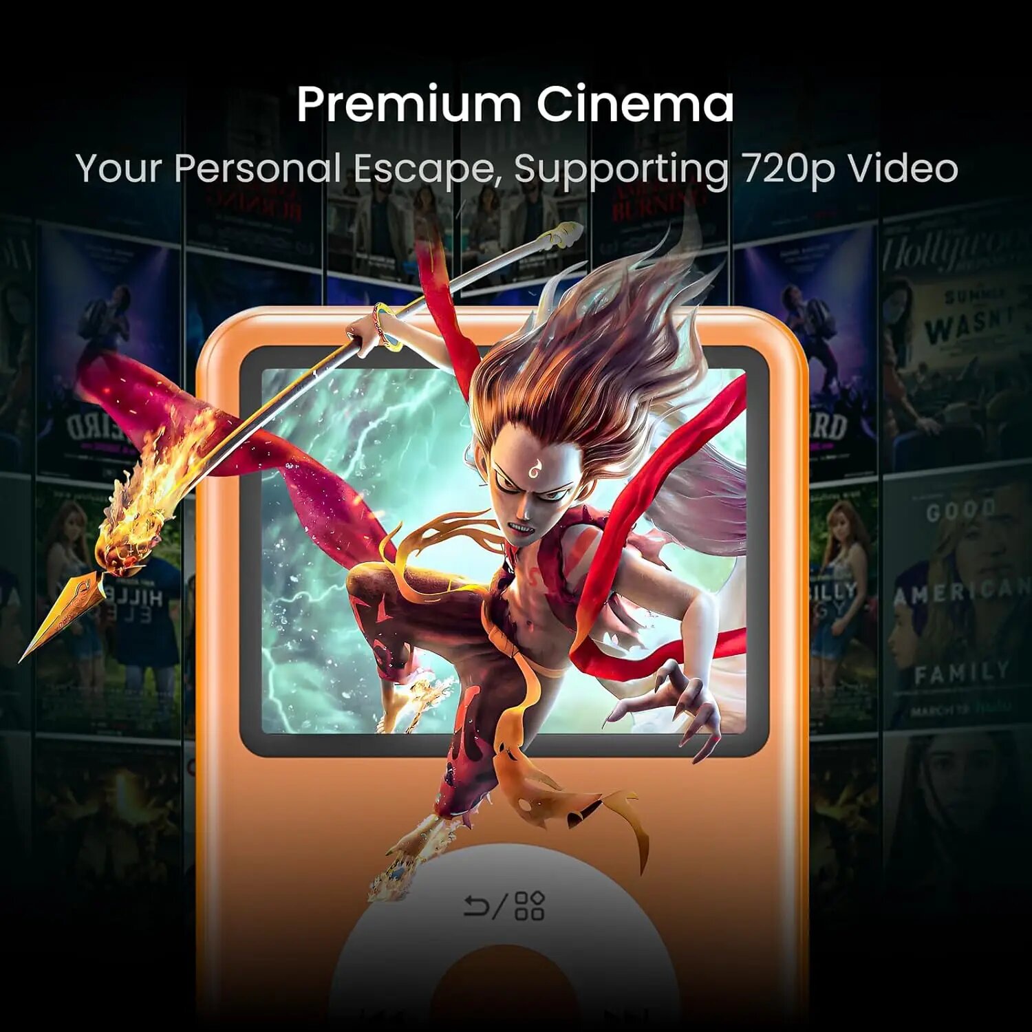 IPod Classic 128 ГБ MP3-плеер orange