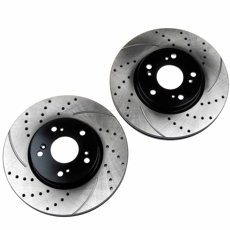 Диск тормозной передний (комплект 2шт.) SM-45251-T3V-A00-SET Sumomoto; для Honda Vezel RU4; OEM 45251-T3V-A00