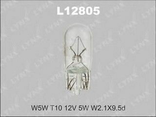 LYNXAUTO L12805 Лампа накаливания (1 шт.)