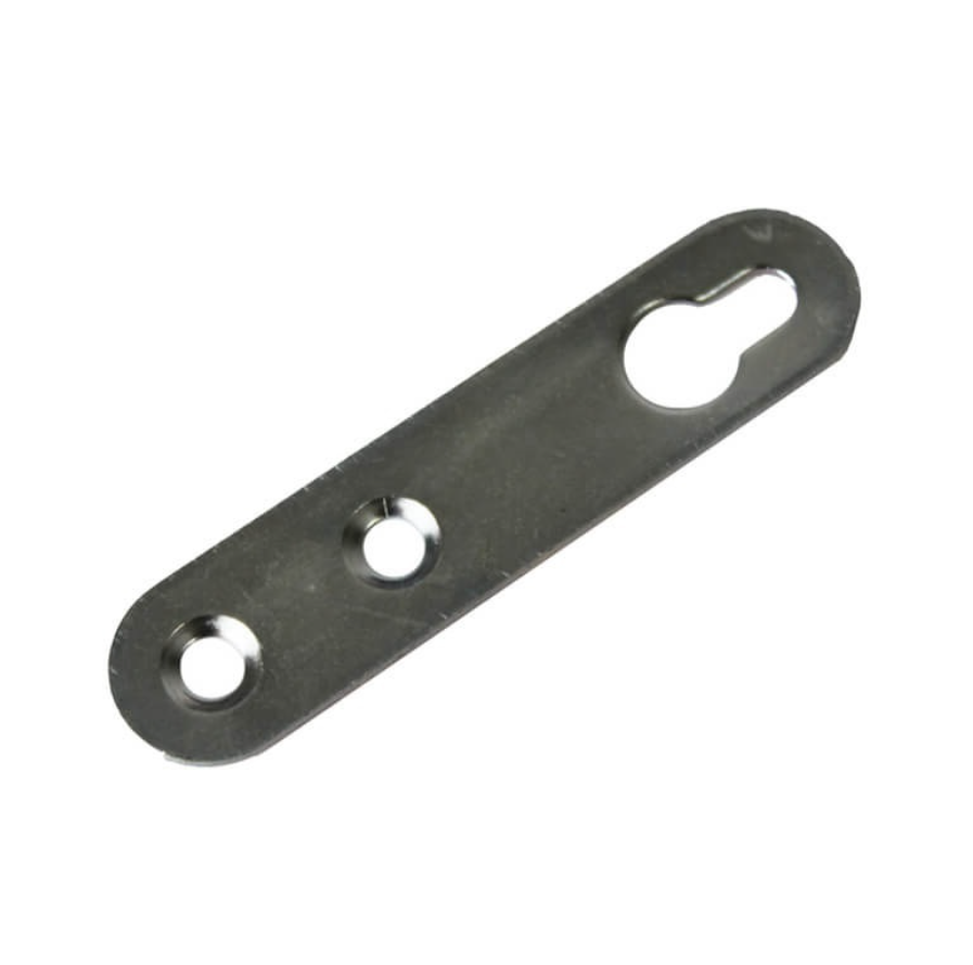 Подвеска бытовая 15х65х1,5 мм петля-смещ, оцинкованная