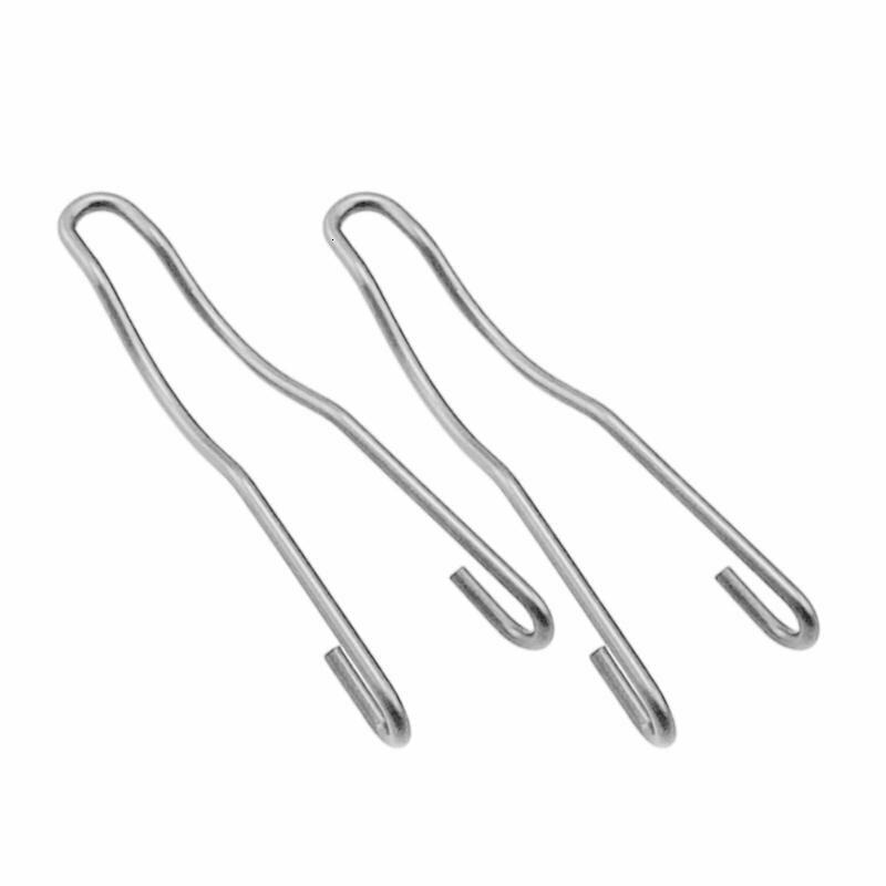 Клипса из нержавеющей стали для крепления, Белый