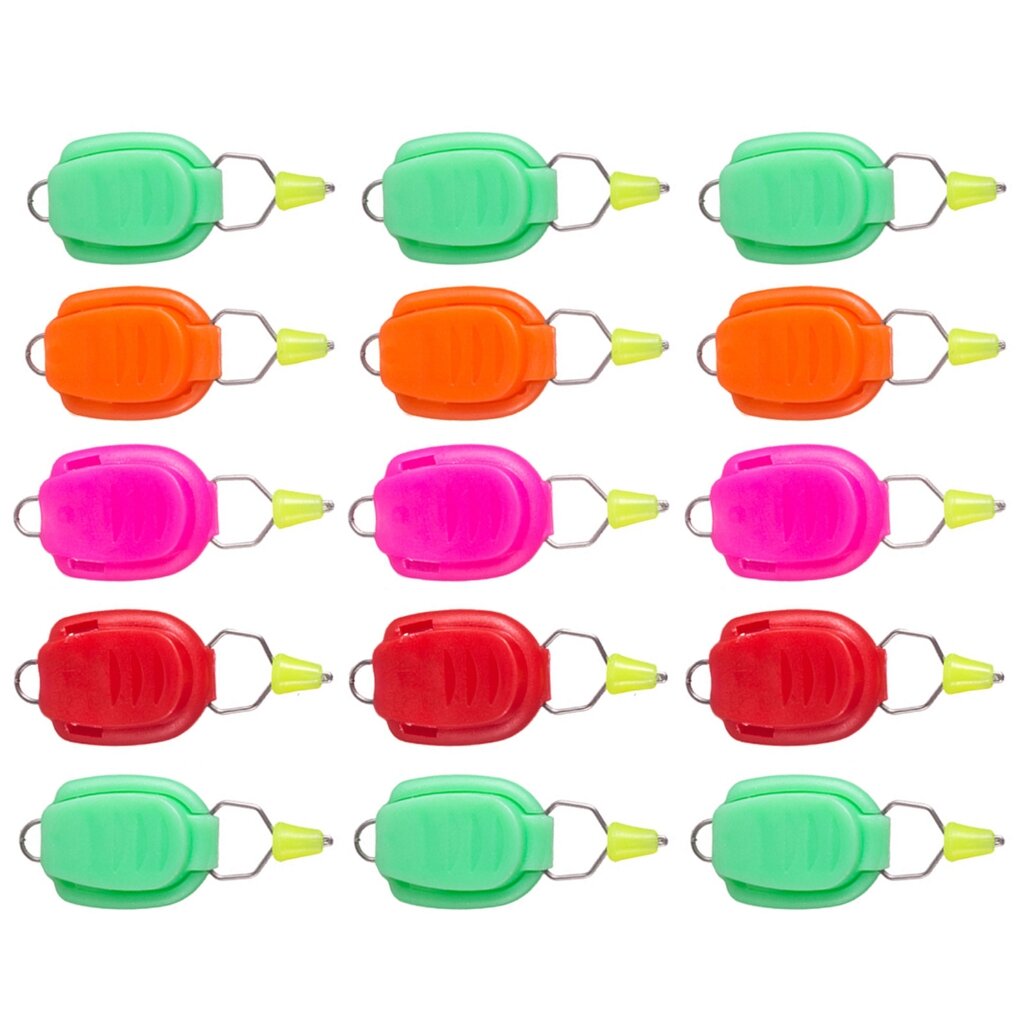 Пластиковые стопоры для лески, 15 шт.
