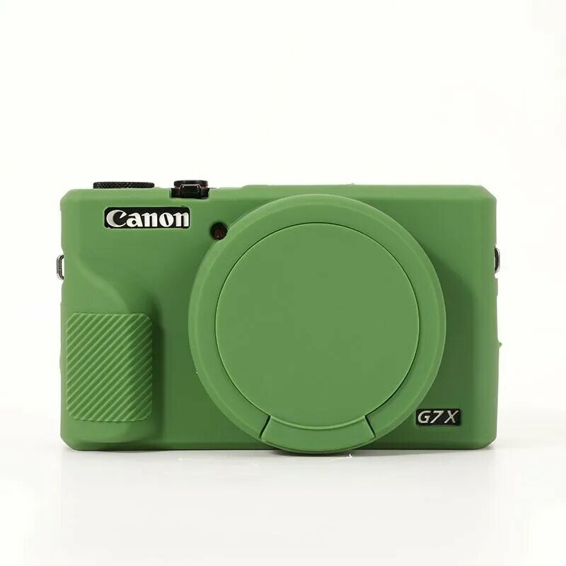 Защитный силиконовый чехол для фотоаппарата Canon Powershot G7X Mark III G7XIII G7XM3 G7X3 ультра-тонкая полимерная из мягкого качественного силикона
