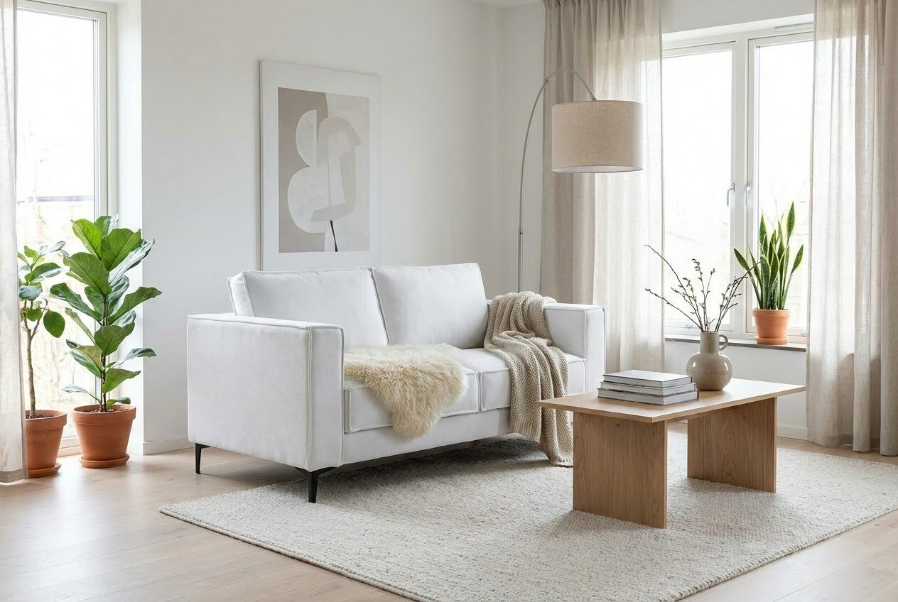 Диван-кровать "Степ Магнетик" СТД, двухсекционный механизм, серый антивандальный велюр гладкий