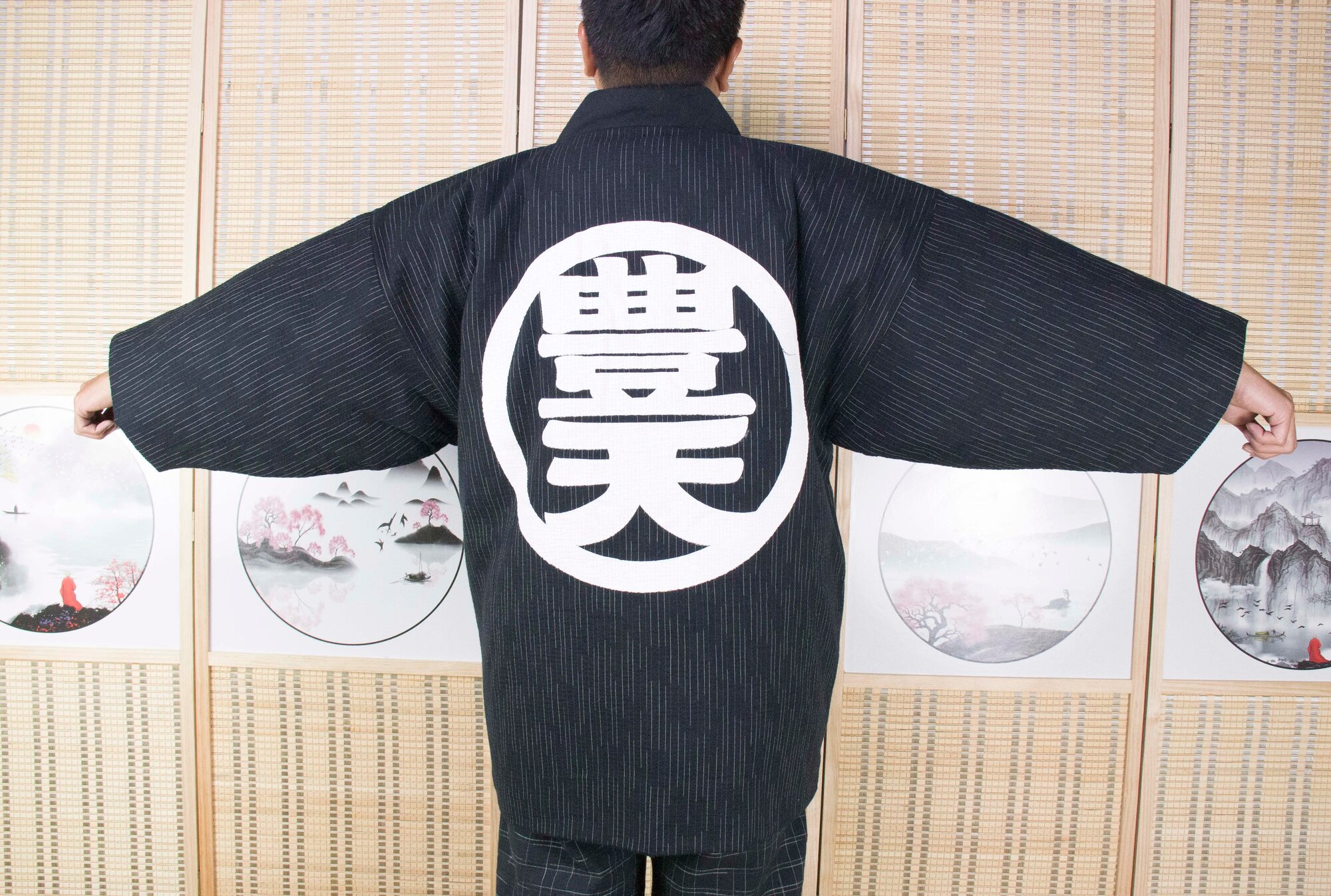 Мужская зимняя хлопковая куртка Hanten Черный, 14