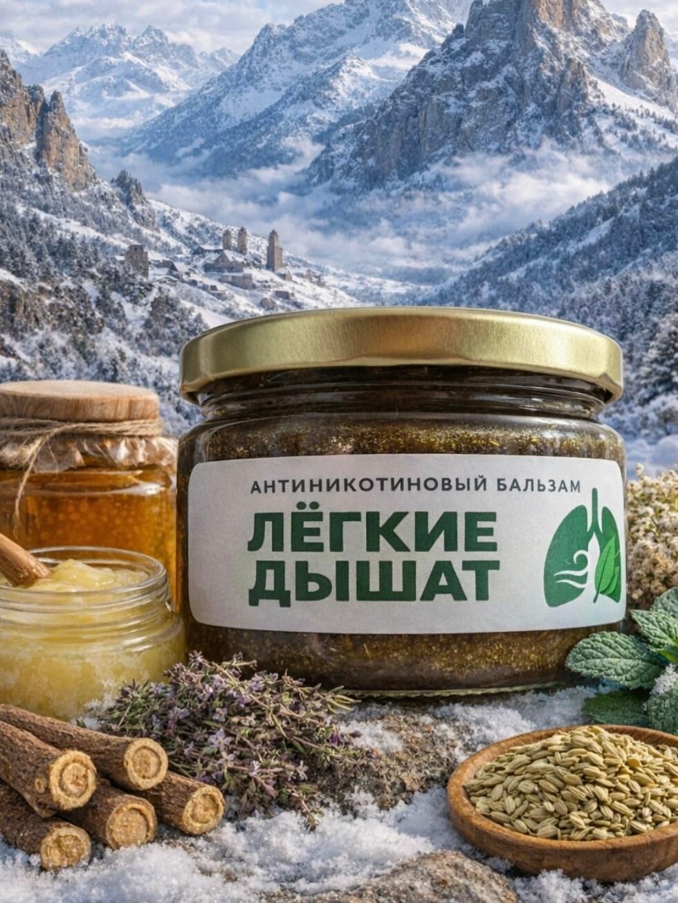 Мед от курения