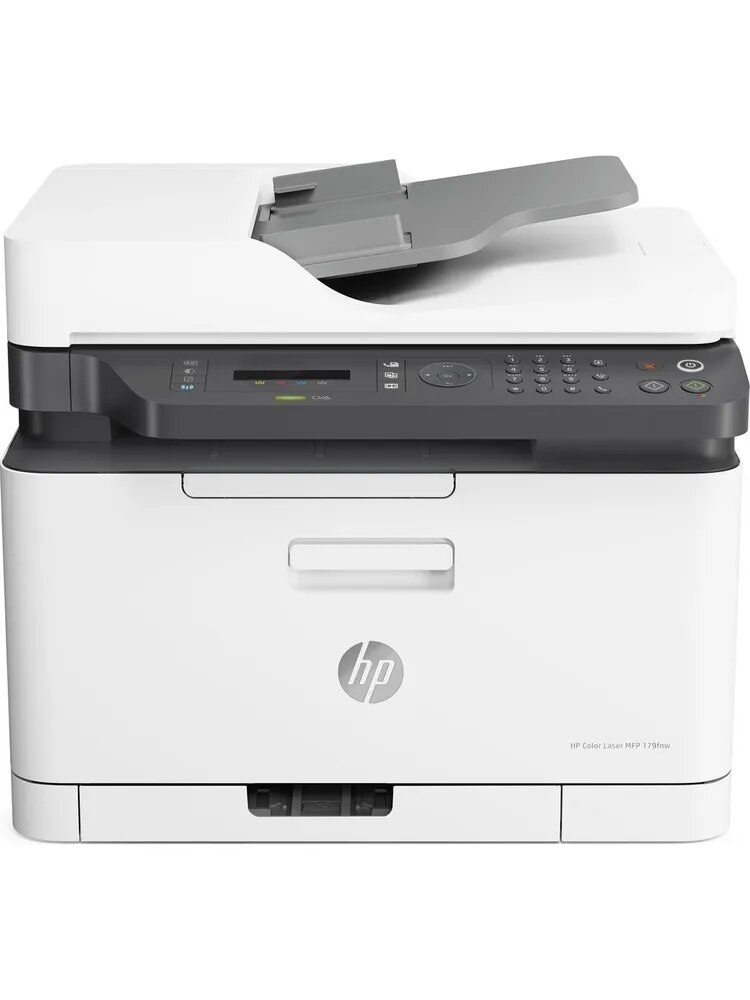 HP Принтер лазерный HP МФУ Лазерное Color Laser MFP 179fnw, белый, черный