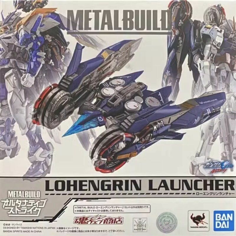 Фигурка Bandai METAL BULID 1/100 LOHENGRIN LAUNCHER SET MOBILE SUIT Alloy Assemble the Model
