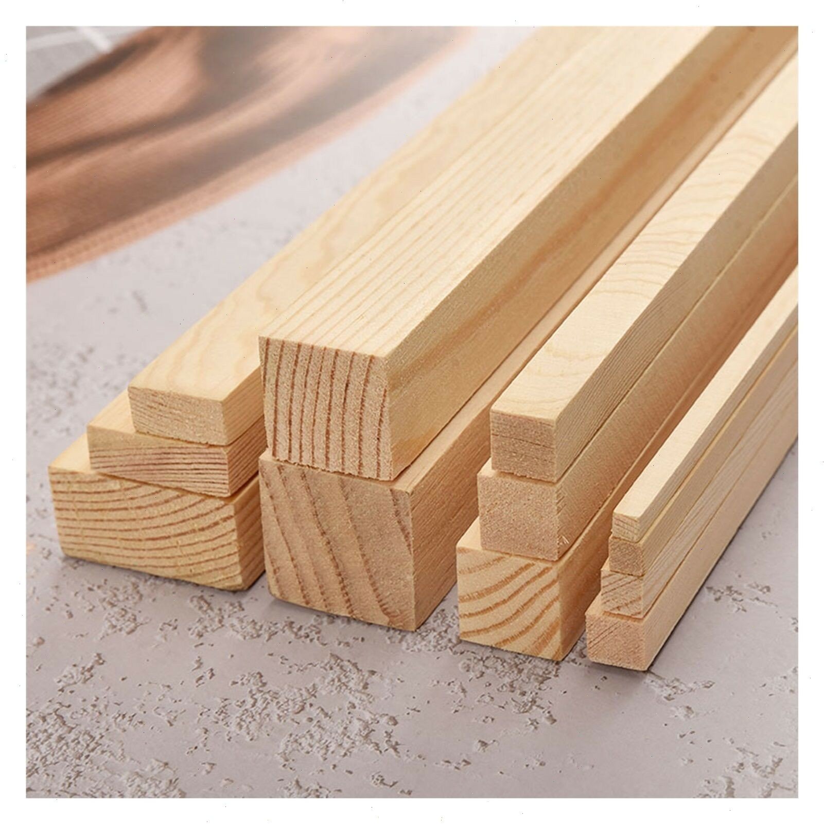 Брусок ГОСТ 30х30х3000 мм деревянный хвоя, строганный размер в размер, сухой, рейка камерной сушки