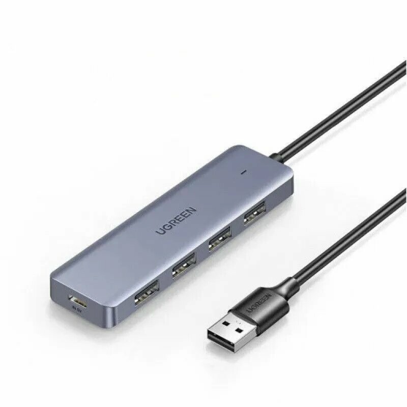 UGREEN CM219 4 Концентратор USB3.0+1 тип-c 50985