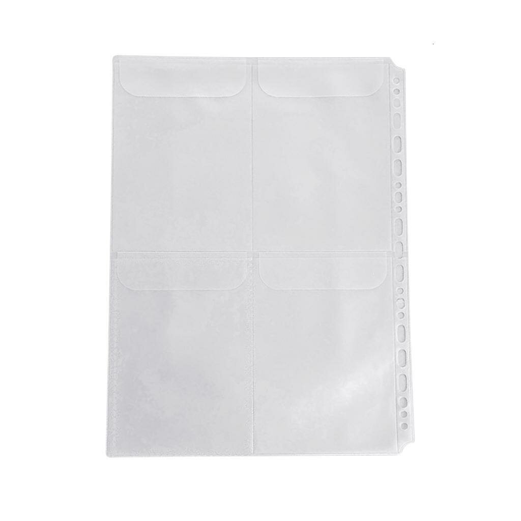 Прозрачные водонепроницаемые файловые карманы, Формат А4 с четырьмя отделениями