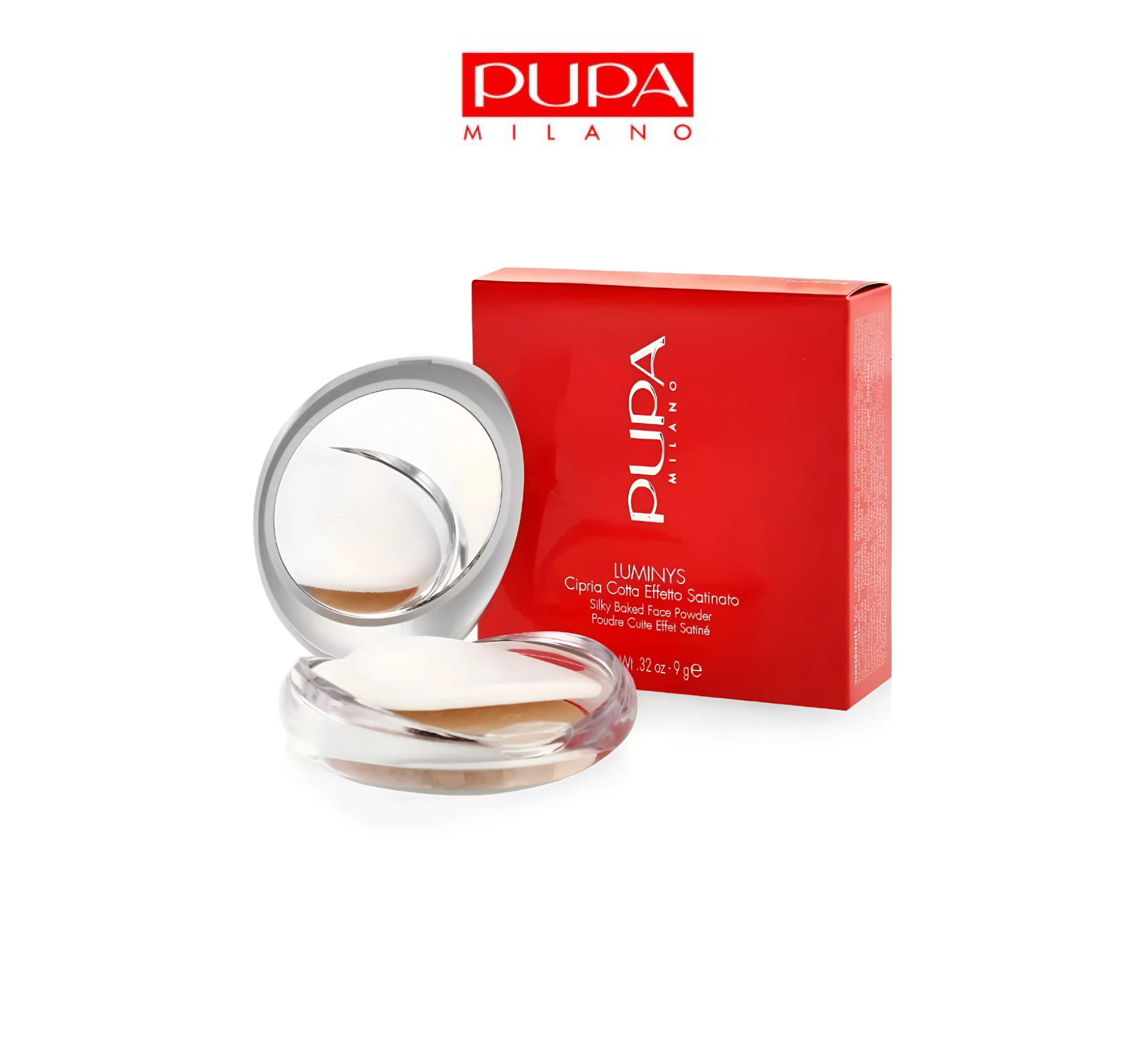 PUPA Пудра компактная запеченная 05 Luminys Baked Face Powder