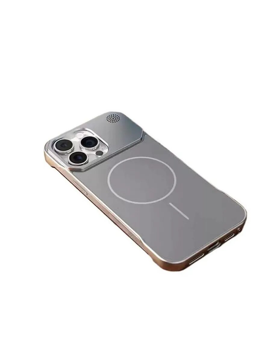 Чехол для iPhone 16, золотой, ультратонкий, матовый