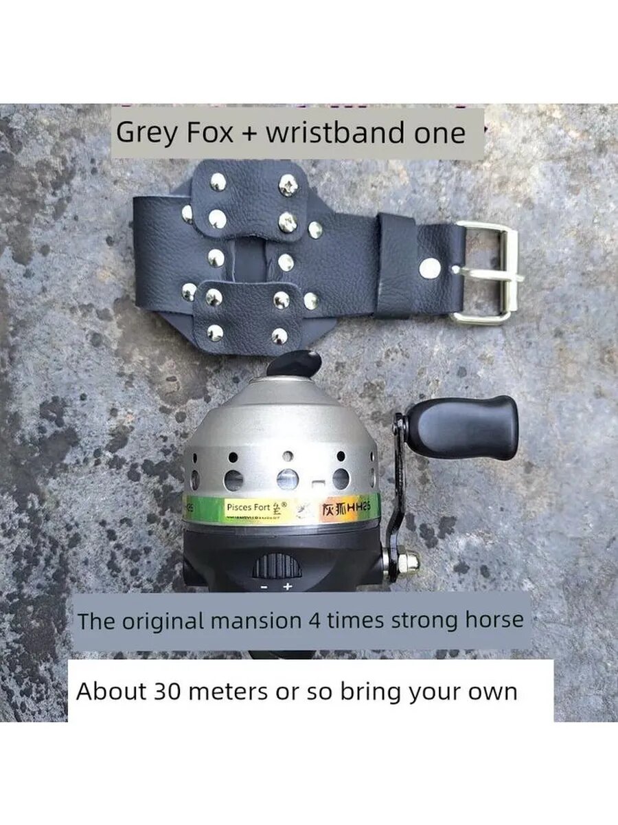 Рыболовная катушка (с обычным напульсником)