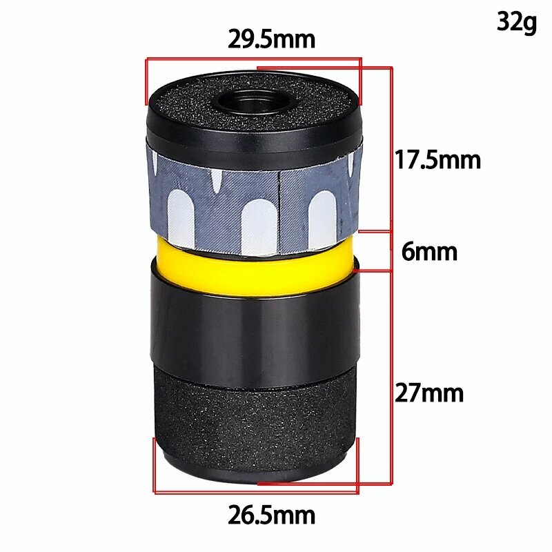 Беспроводной микрофон для телевизора, микрофон, универсальный микрофон для защиты от воя, U-секция, V-образный