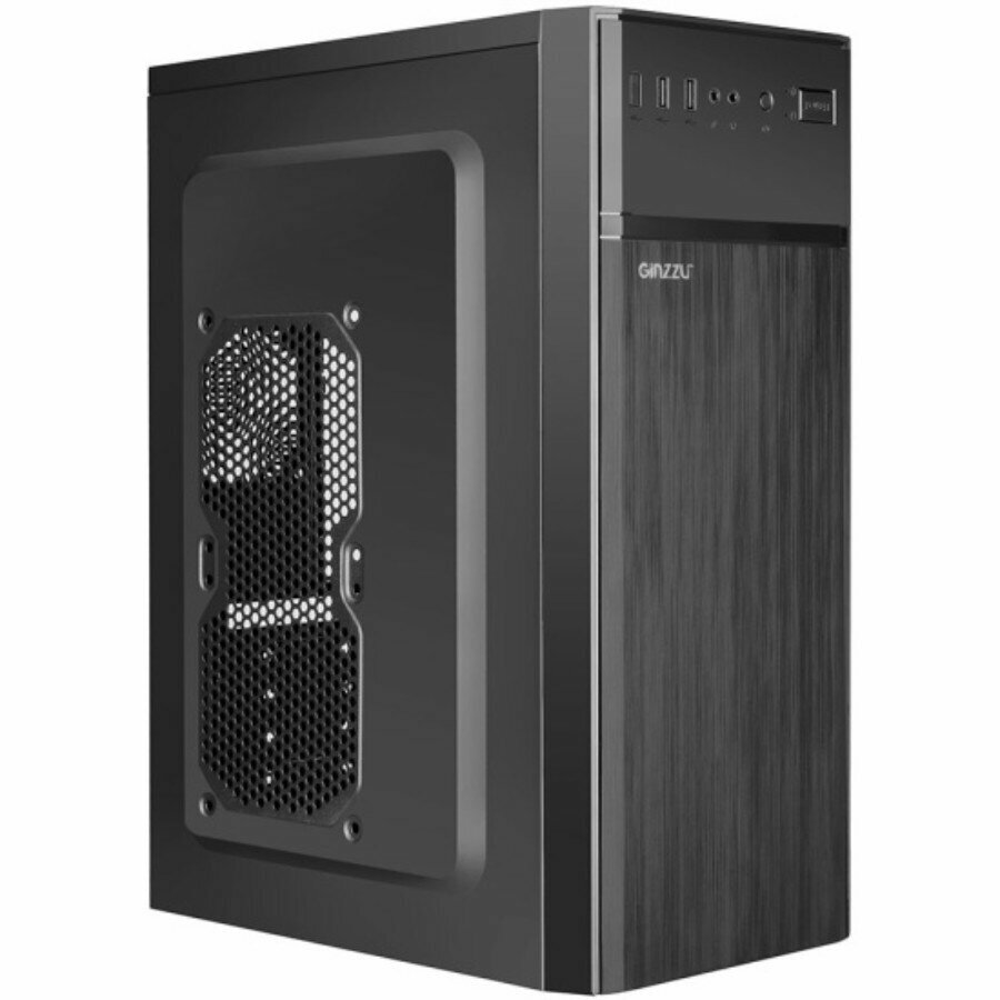 Компьютерный корпус Ginzzu A420 (A420) черный - Midi Tower, ATX, Mini-ITX, Micro-ATX