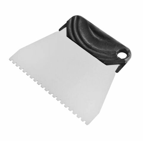Шпатель зубчатый для клея Интек 10110-150-002 150 мм, нержавеющая сталь, зуб B3
