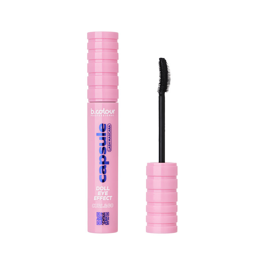 Термотушь для ресниц B.COLOUR PROFESSIONAL DOLL EYE EFFECT с эффектом подкручивания тон 01 Черный