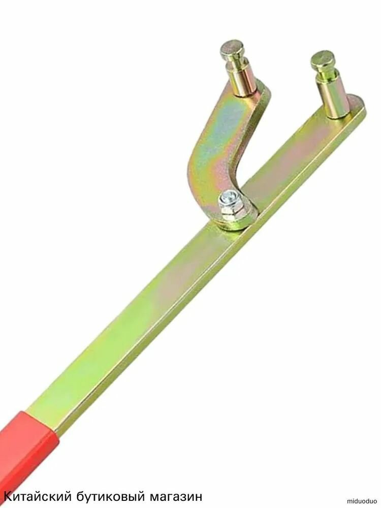 Ключ универсальный для удержания шкива распредвала, коленвала и ТНВД, регулируемый фиксатор для замены ГРМ